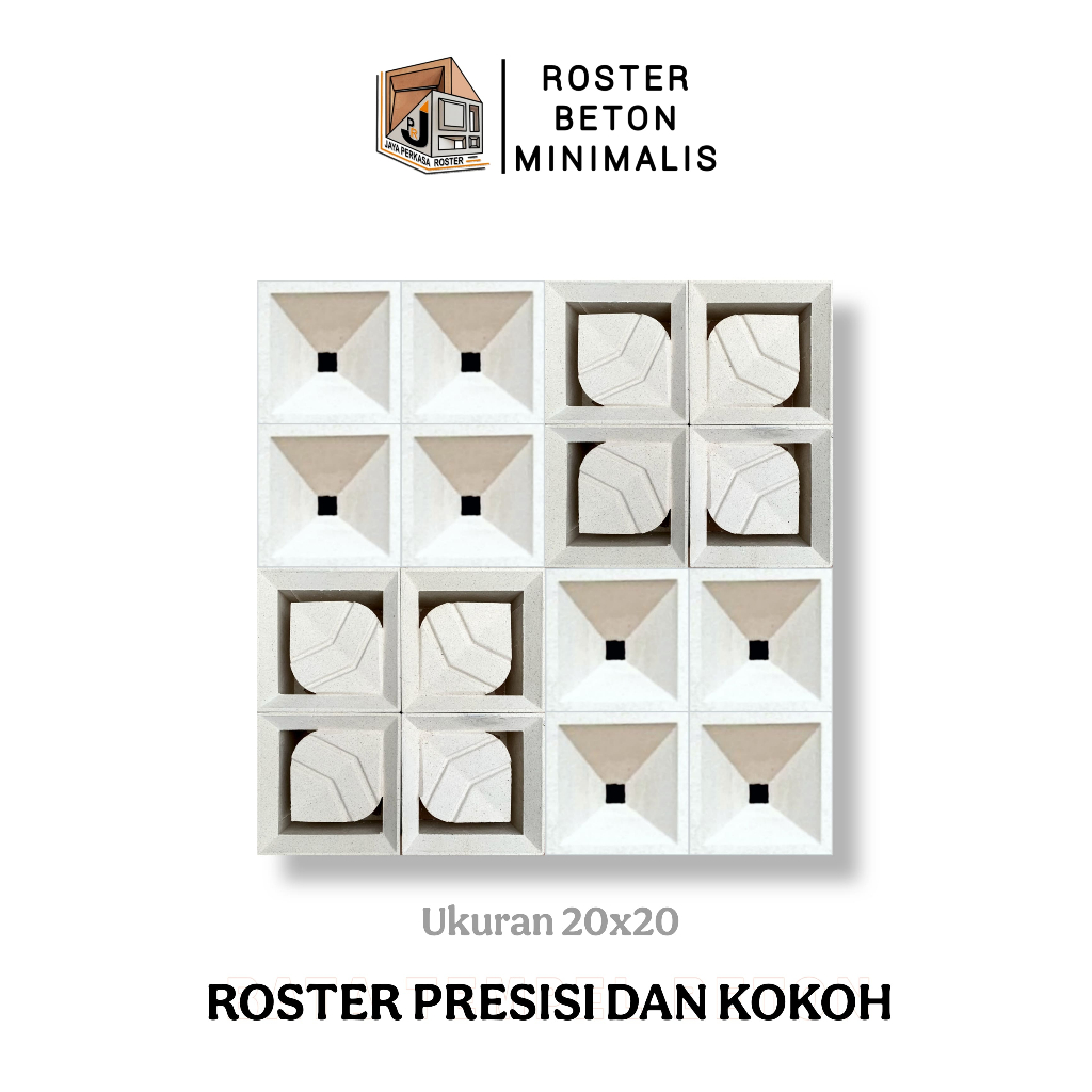 Jual Roster Beton Minimalis - | Loster Putih | Model Best Seller ...