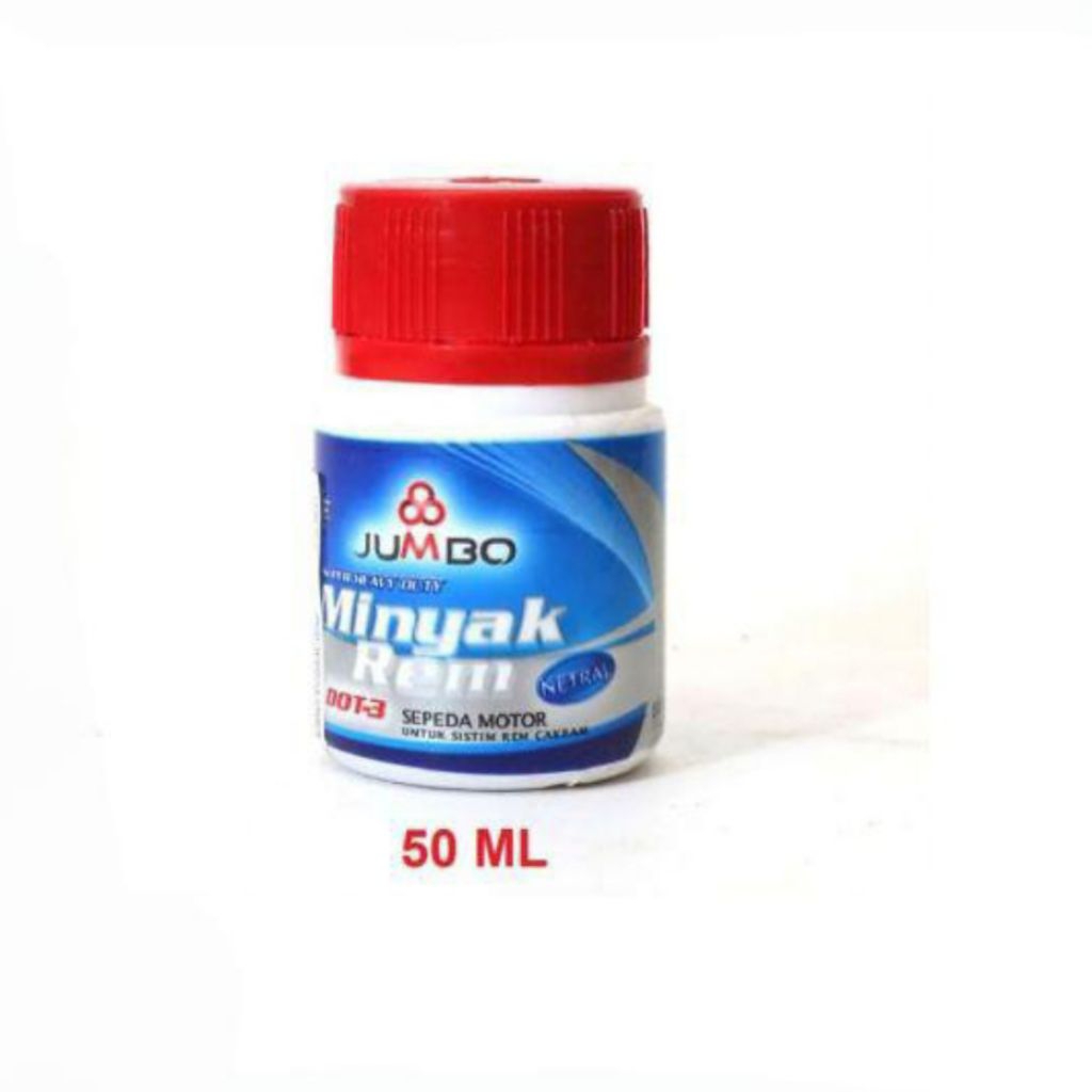 Jual Minyak Rem Kecil Dot 3 Brake Fluid Jumbo 50 ml | Shopee Indonesia