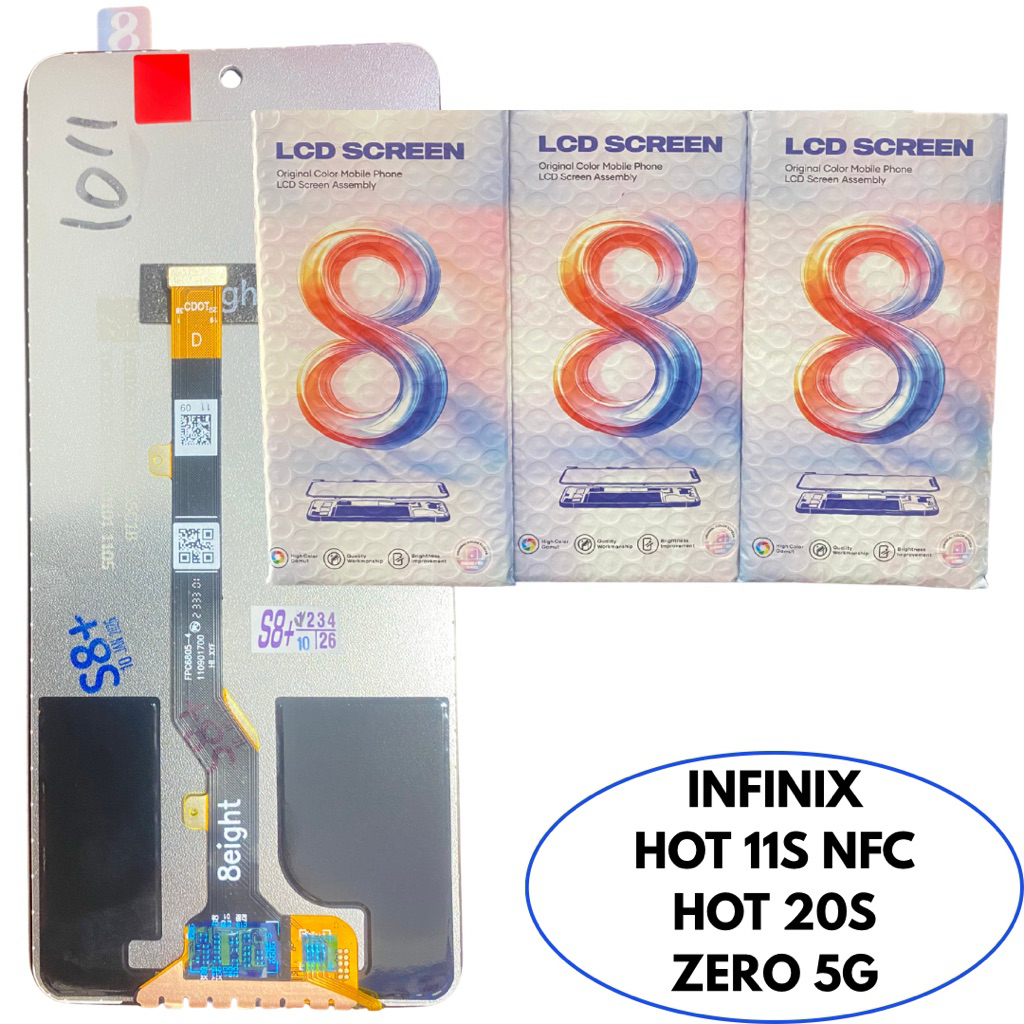 Jual LCD ORIGINAL INFINIX HOT 11S NFC / HOT 20S / ZERO 5G / X6812 ...