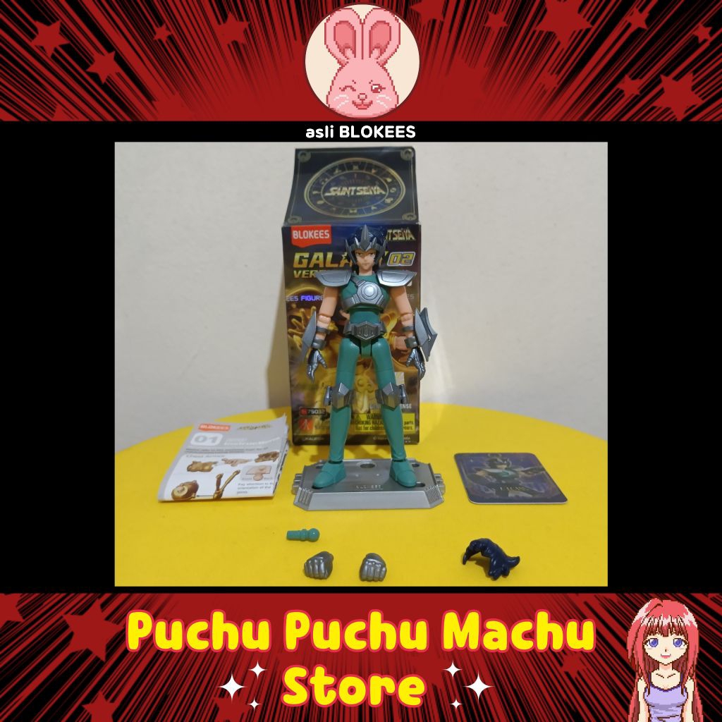 Jual [Preloved] BLOKEES Saint Seiya Karakter WOLF NACHI Blokees Galaxy ...