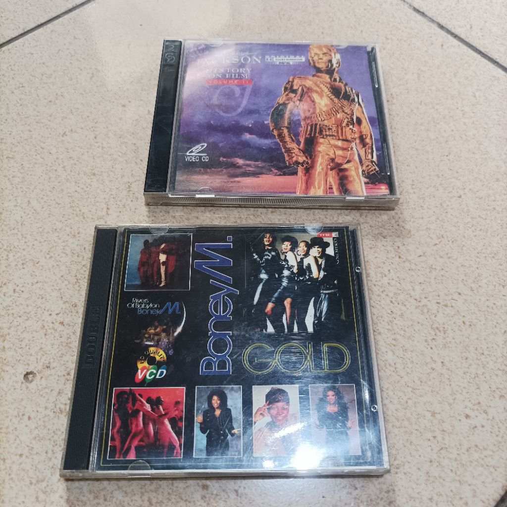Jual Paket Take All VCD Michael Jackson Boney M Gold 4 Disc | Shopee ...