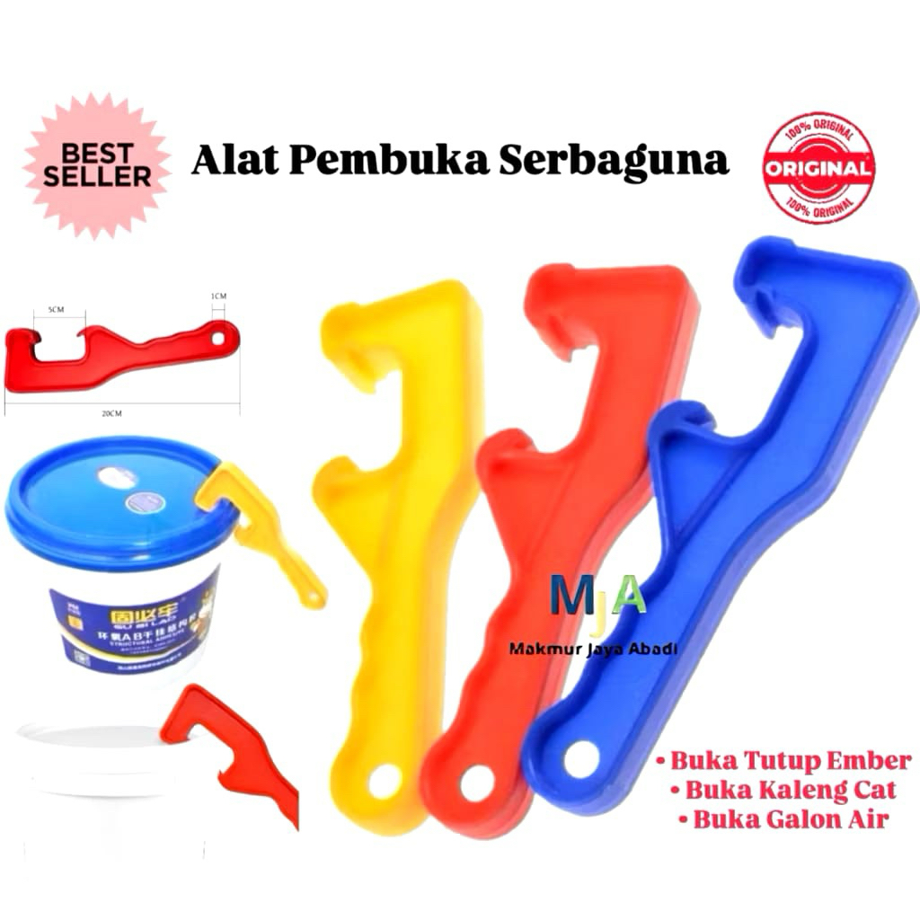 Jual Alat Pembuka Galon / Kaleng Cat / Pembuka Serba Guna | Shopee ...