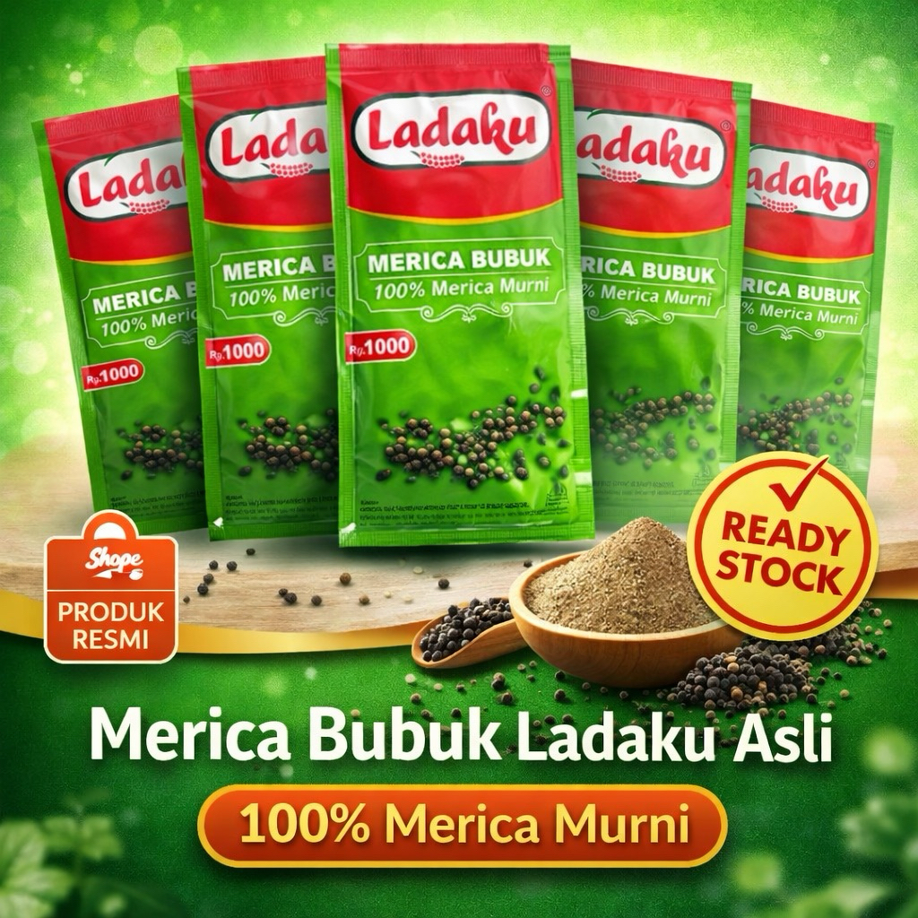 Jual Ladaku merica bubuk 1Renceng (12pcs) | Shopee Indonesia