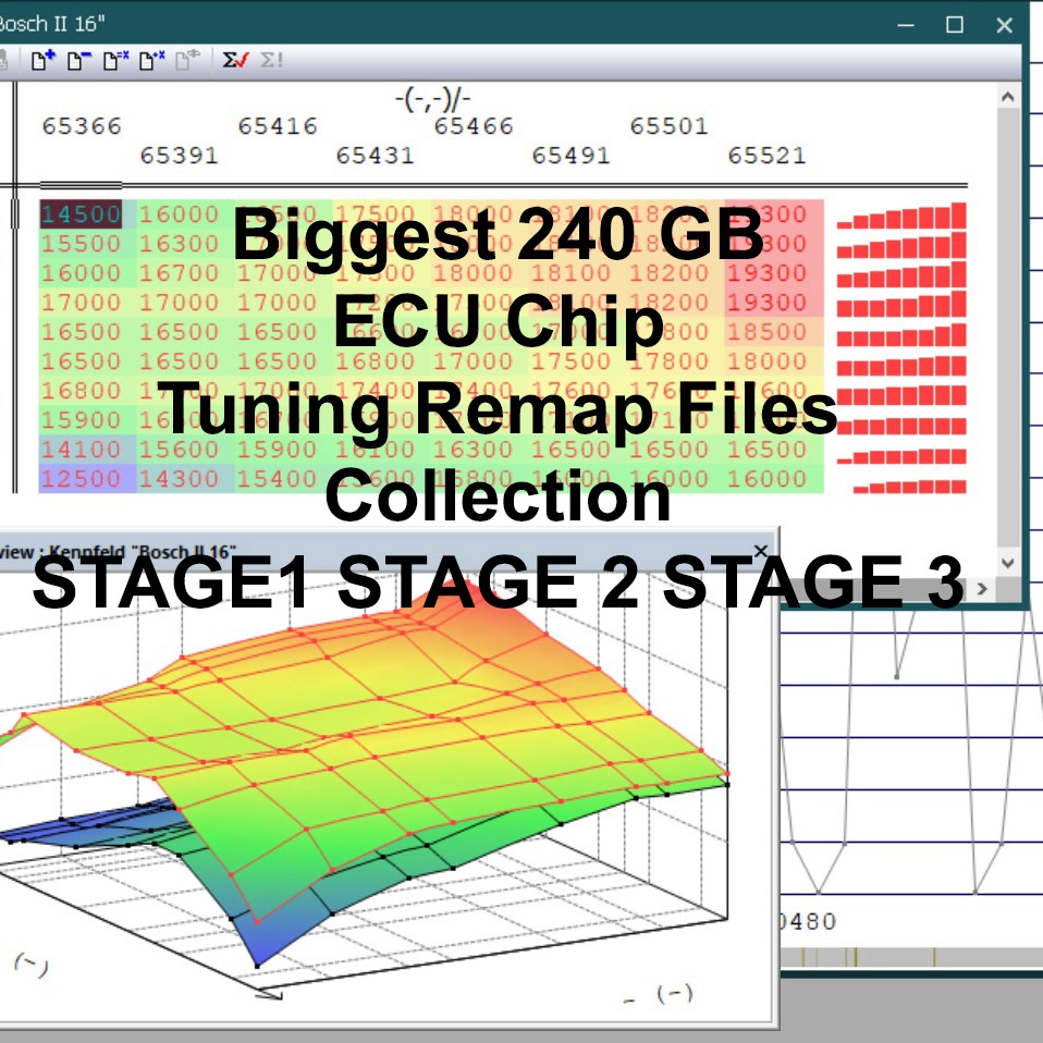 Jual Biggest 240 GB ECU Chip Tuning Remap Files Collection STAGE1 STAGE ...