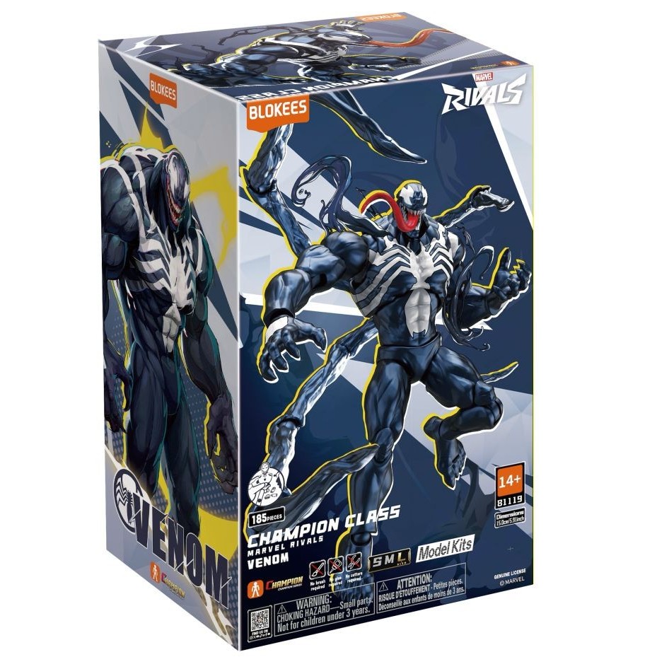 Jual [READY STOCK] Blokees Marvel Rivals Venom Champion Class Version ...