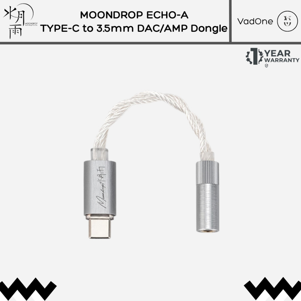 Jual Moondrop Echo-A / Echo A / EchoA USB Type-C to 3.5mm Dongle DAC ...