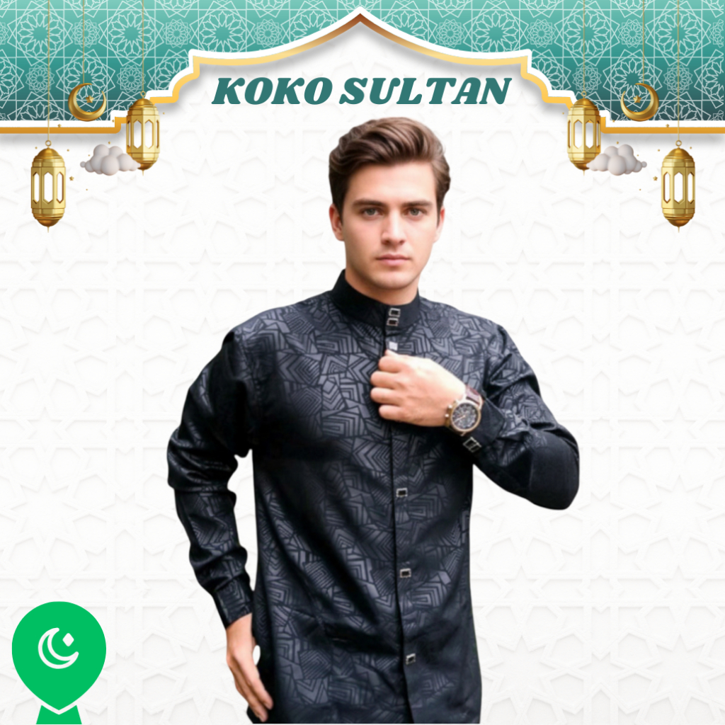 Jual Baju Koko Pria Dewasa Sultan Embos Etnik Jahitan Kuat | Shopee ...