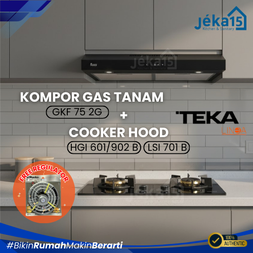 Jual JEKA15 - TEKA Linea Paket Kompor GWN 75 2G + Cooker Hood | Shopee ...