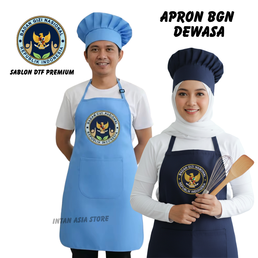 Jual INTANASIA STORE - APRON CELEMEK BGN DAPUR & MASAK DEWASA | CUSTOM ...