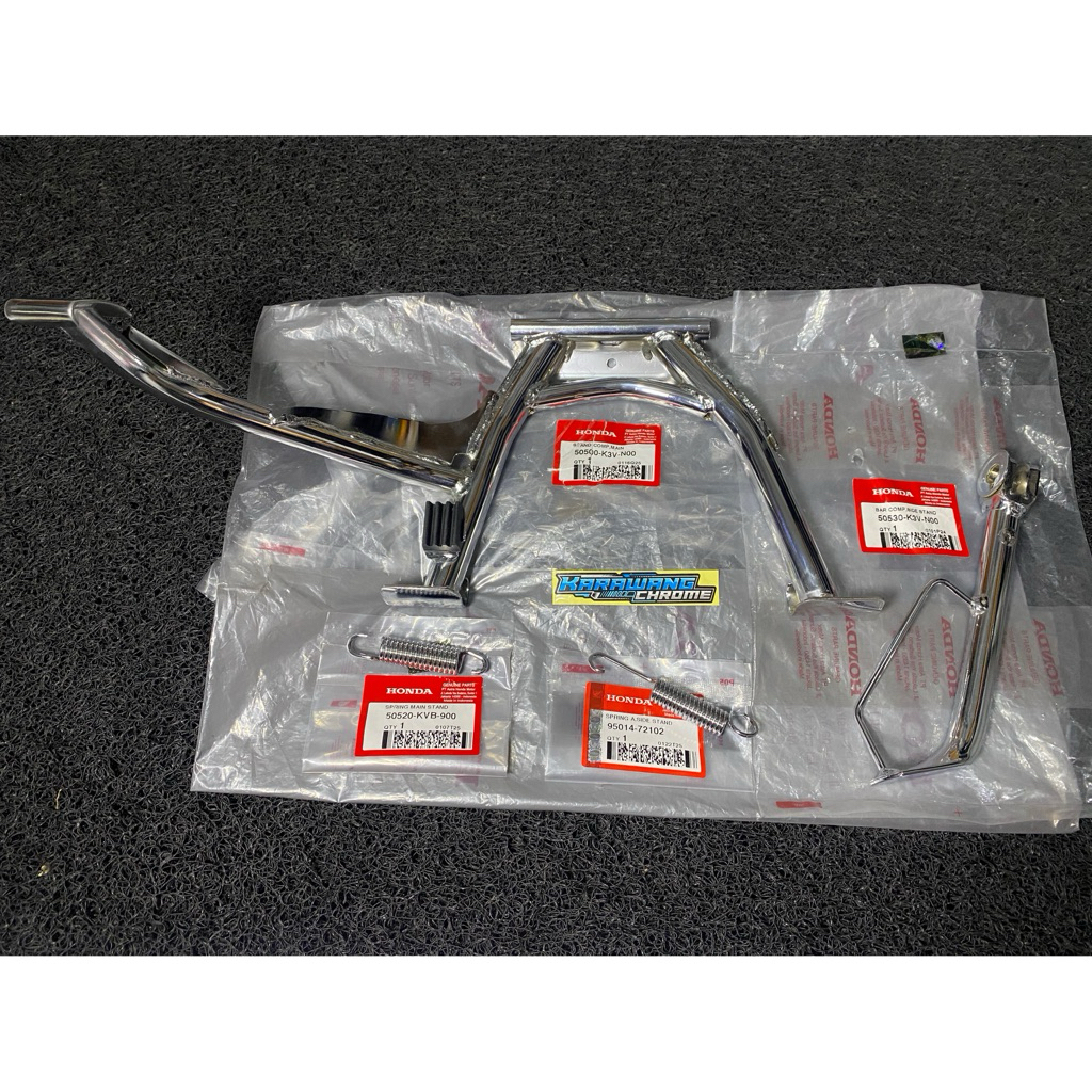 Jual Standar 1 dan standar 2 motor stylo160 chrome bahan original honda ...