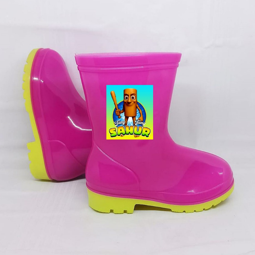 Jual SEPATU BOOT ANAK ANAK KARET LENTUR ANTI LICIN 1-7 TAHUN DAN ANTI ...