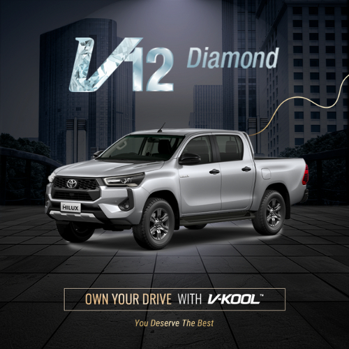 Jual Kaca Film V-KOOL Diamond Series TOYOTA HILUX DOUBLE CABIN SKKB VIP ...