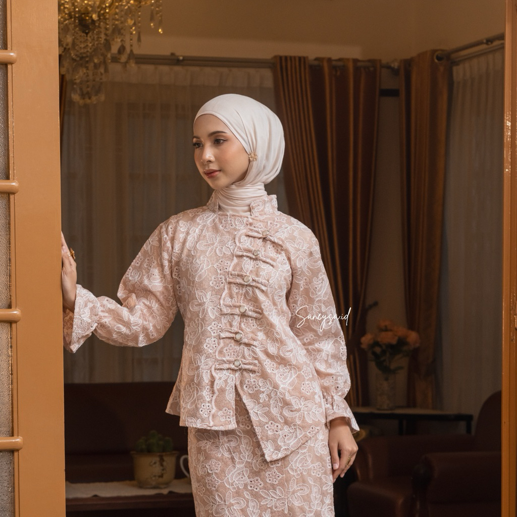 Jual Puspa Cheongsam Blouse - Atasan Wanita- Blouse Lebaran Wanita ...