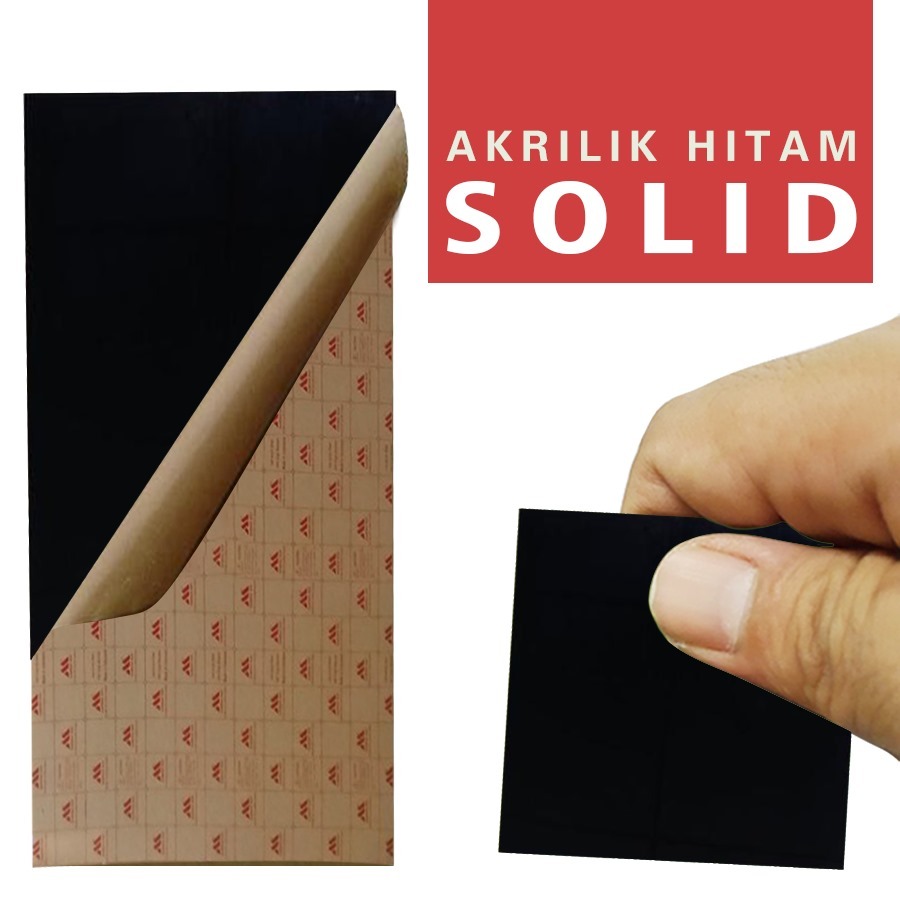 Jual CUSTOM HITAM SOLID 2MM 1.5X30CM | Shopee Indonesia