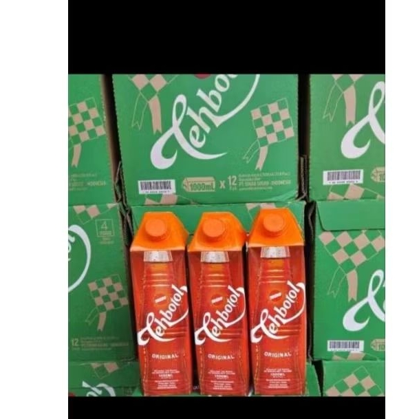 Jual Teh Botol 1 liter 1 dus isi 12 | Shopee Indonesia