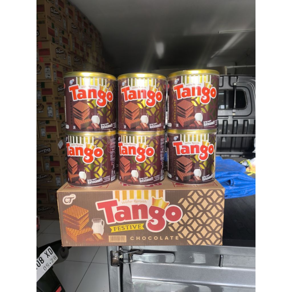 Jual Tango Kaleng Tango ember Coklat Vanila 1 Dus isi 6pcs Terlaris ...