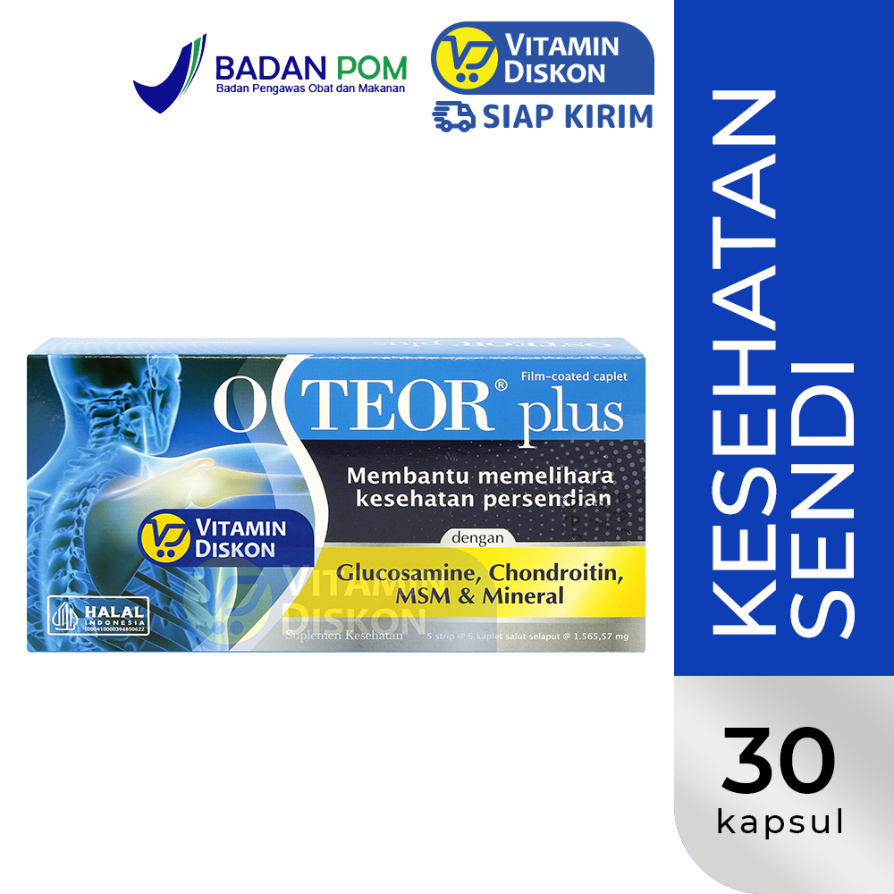 Jual PYRIDAM FARMA OSTEOR PLUS 30 KAPSUL | SUPLEMEN KESEHATAN SENDI ...