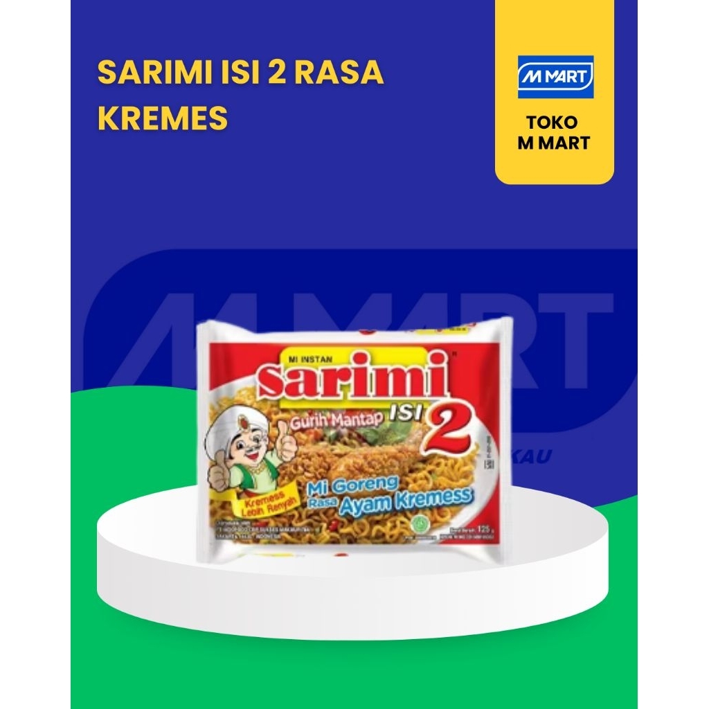 Jual SARIMI ISI 2MIE GORENG RASA AYAM KREMES | Shopee Indonesia