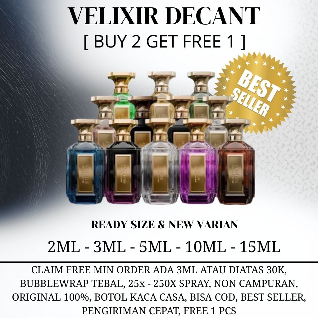 Jual Velixir Parfum Terlengkap & Harga Terbaru Juni 2026 | Shopee Indonesia