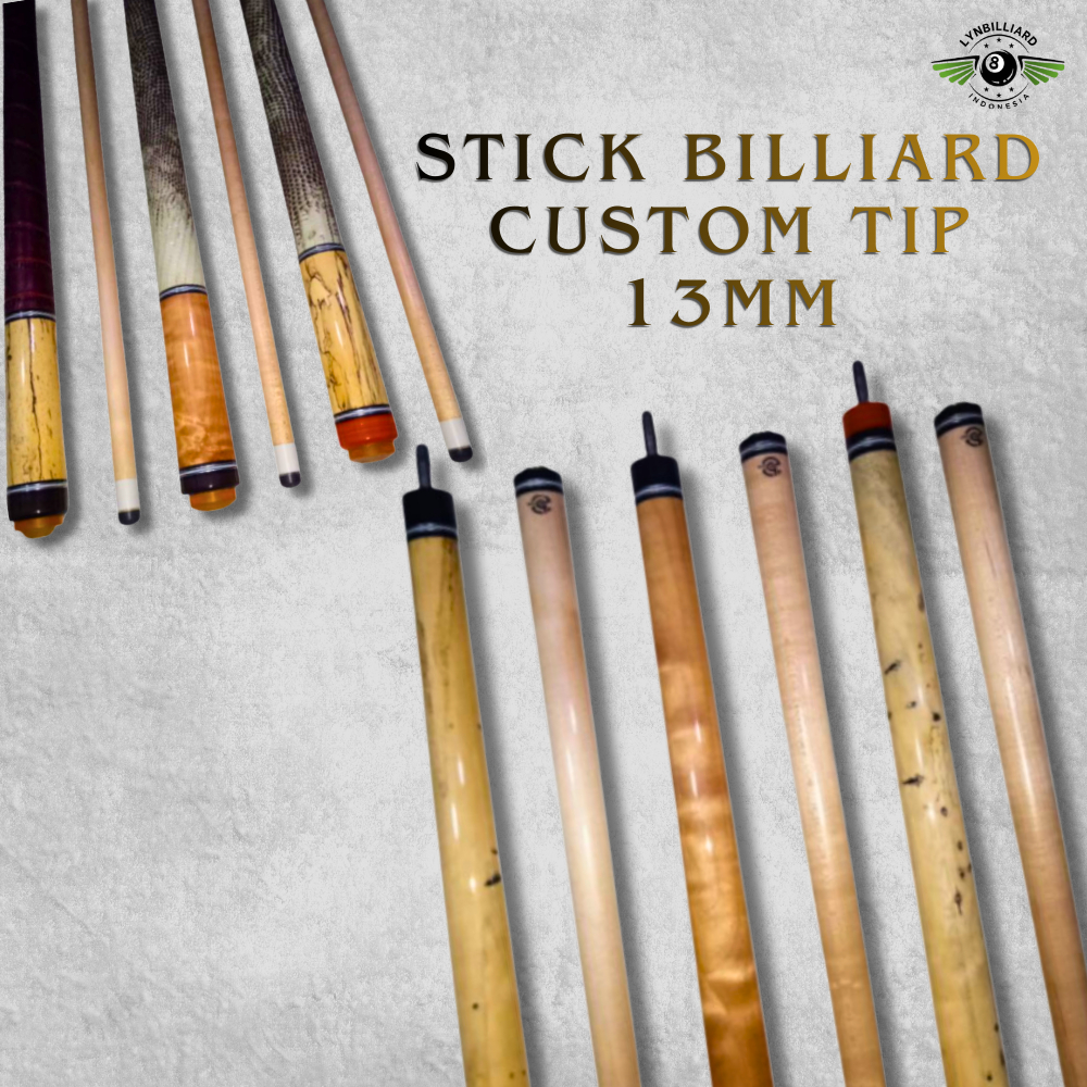 Jual STICK BILLIARD CUSTOM STIK BILIARD TIP 13MM | Shopee Indonesia