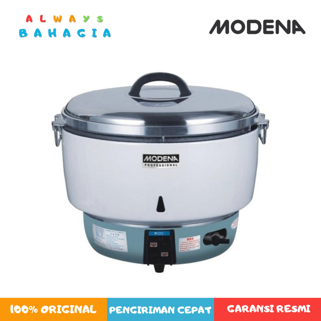 Jual Modena CR 1500 GAWH Gas Rice Cooker 15L Kapasitas Besar | Shopee ...