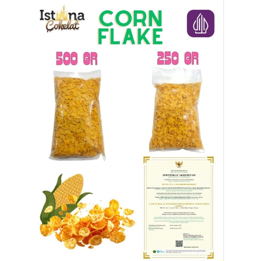 Jual Corn flakes Repacking 250gr & 500gr | Shopee Indonesia