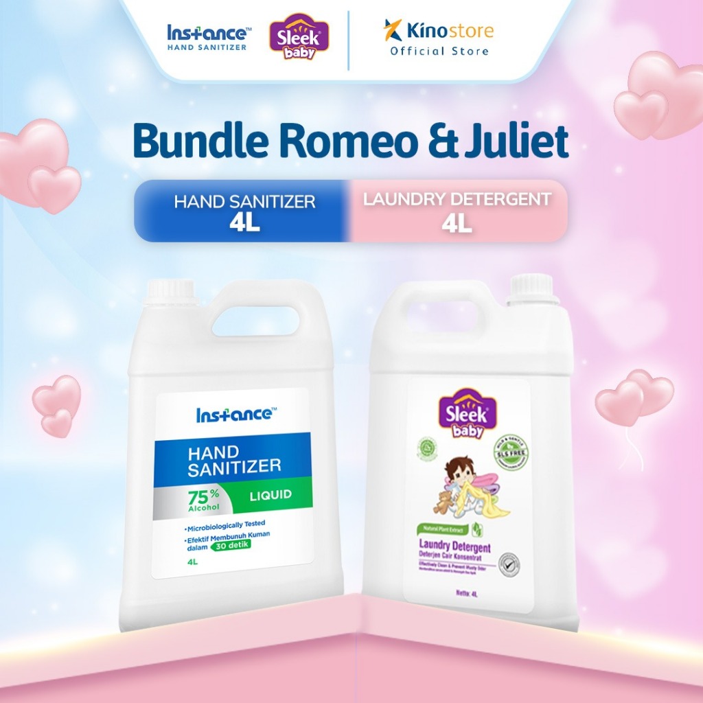 Jual Bundle Romeo Juliet Instance 4L + Sleek BLD 4L | Shopee Indonesia