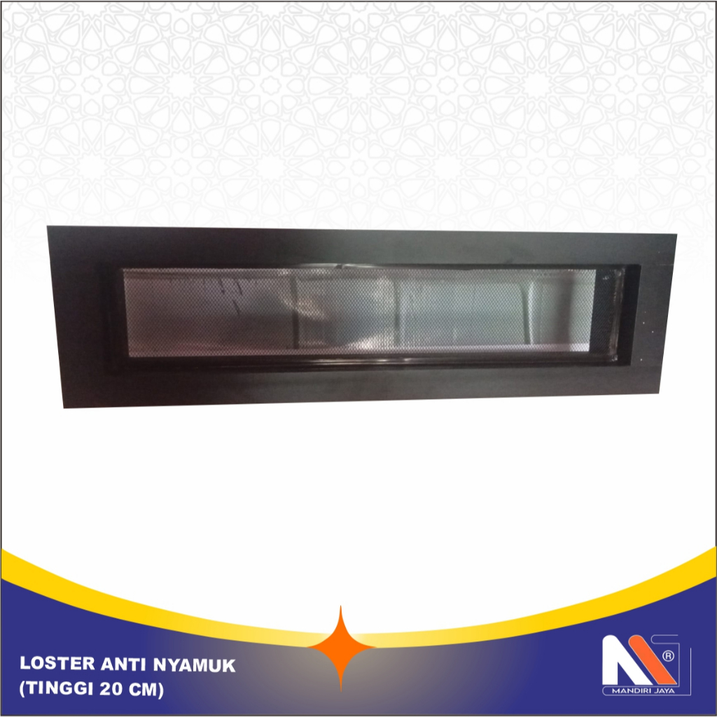 Jual Loster Alumunium Anti Nyamuk - Boven Kasa nyamuk - Ventilasi ...