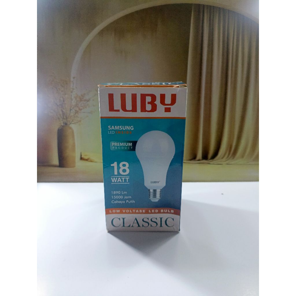 Jual Lampu LED LUBBY 18 Watt Cahaya Putih dan hemat energi | Shopee ...