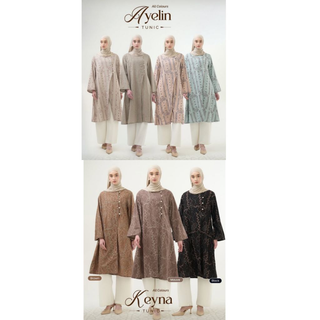 Jual Keyna | Ayelin Tunic by Fixpose | Shopee Indonesia