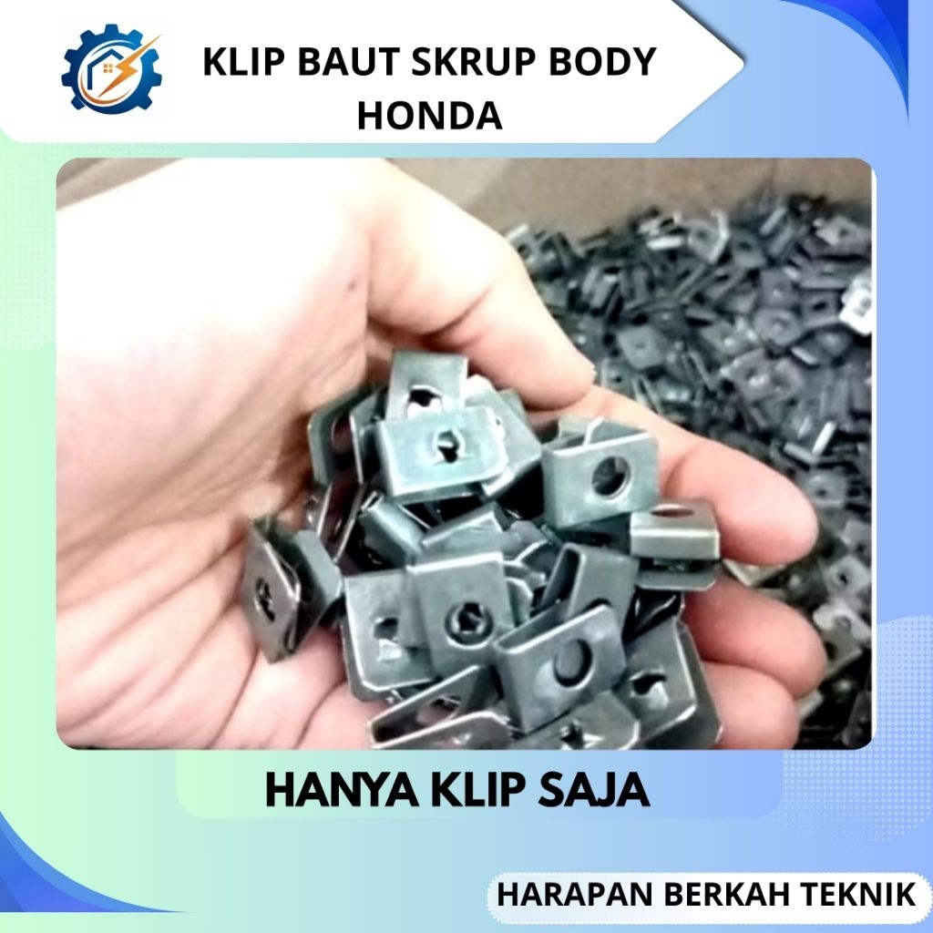 Jual Klip honda klip baut Skrup body motor honda | Shopee Indonesia