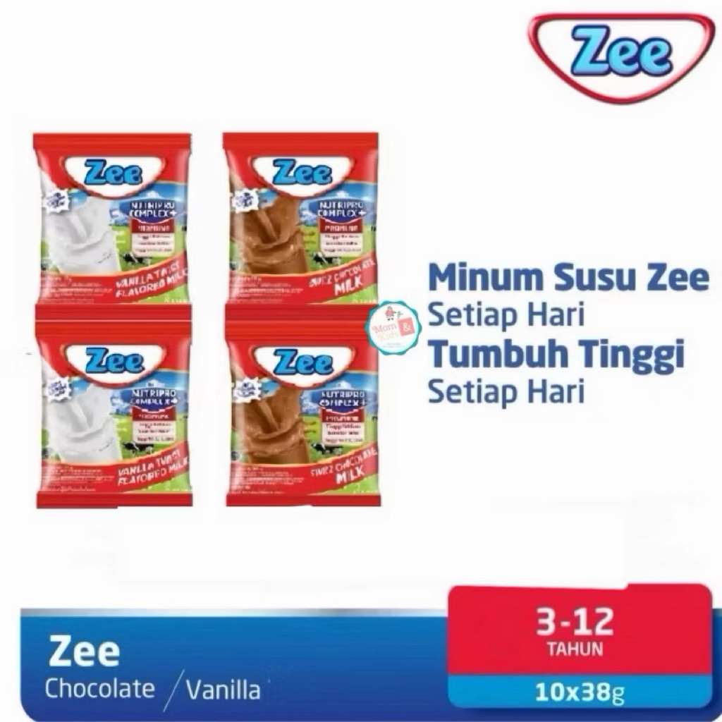 Jual ZEE SACHET RENCENG VANILA COKLAT 10 X 38GR | ZEE SACHET RENCENG ...