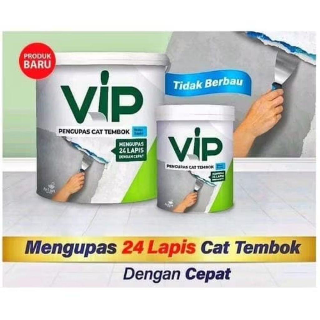 Jual VIP WATER BASED 1 KG Paint Remover Cairan Pengupas Perontok Cat ...