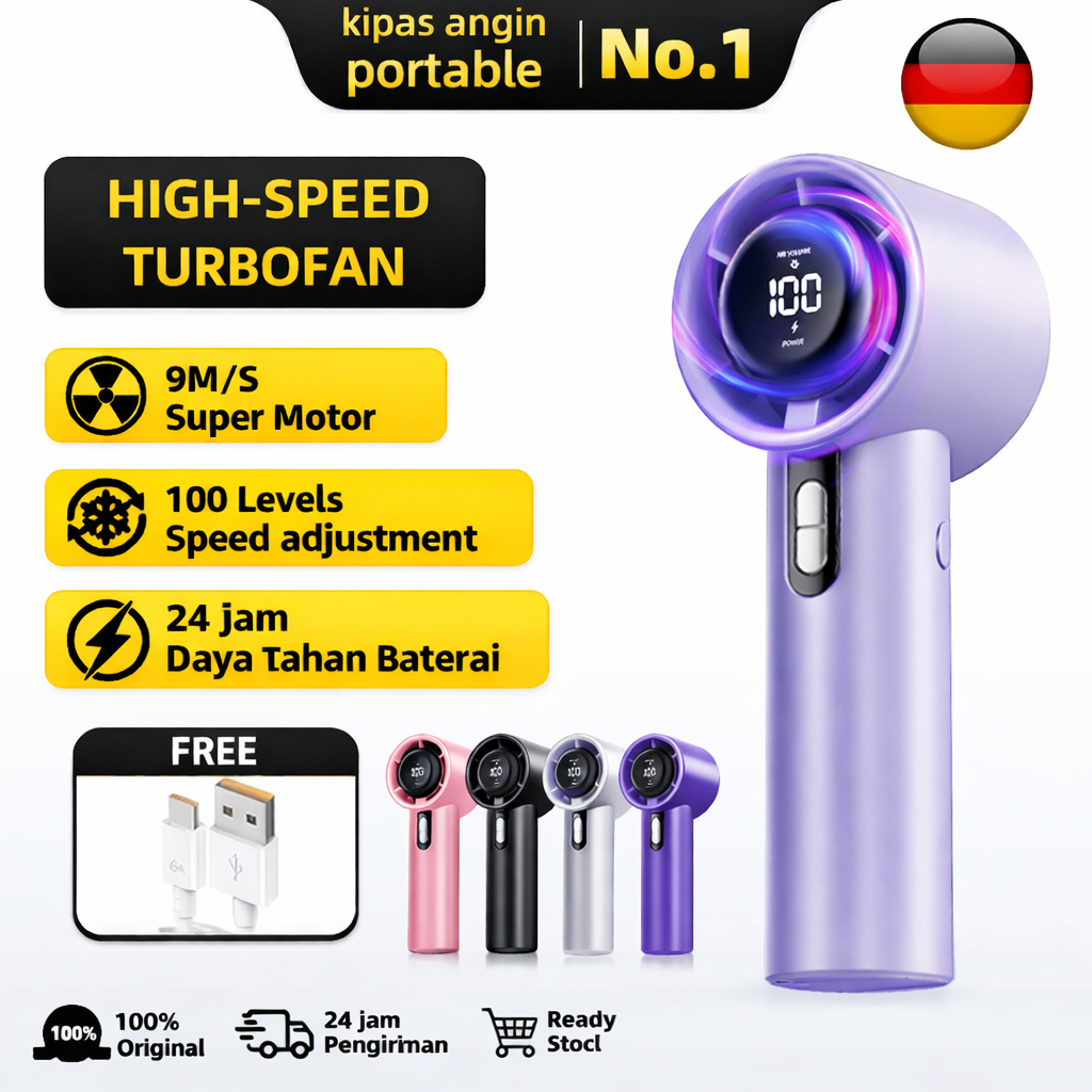 Jual Kipas Angin Mini Portable kipas angin portable tahan lama 24 jam ...