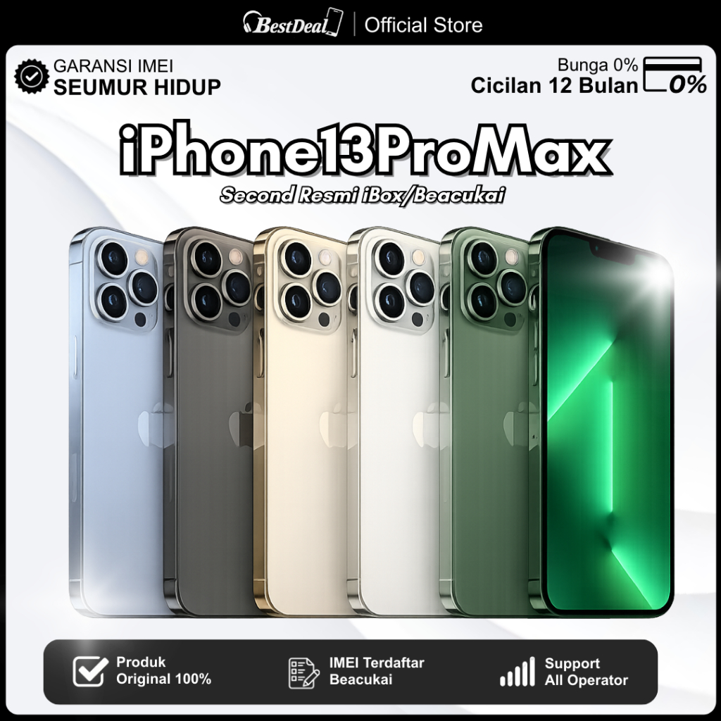 Jual IPhone 13 Pro Max Second Terlengkap & Harga Terbaru April 2026 ...