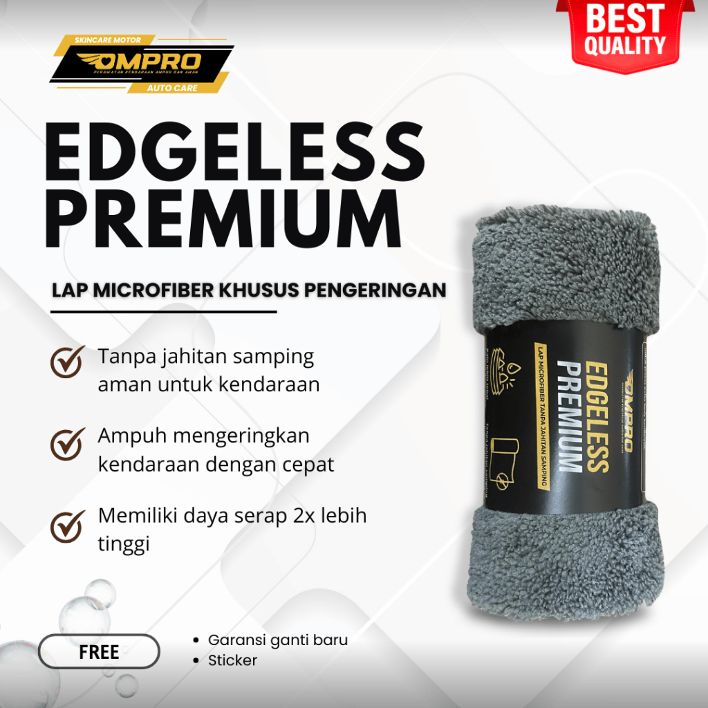 Jual Kain Lap Microfiber Edgeless Mobil Motor Lap Mikrofiber Microfiber ...