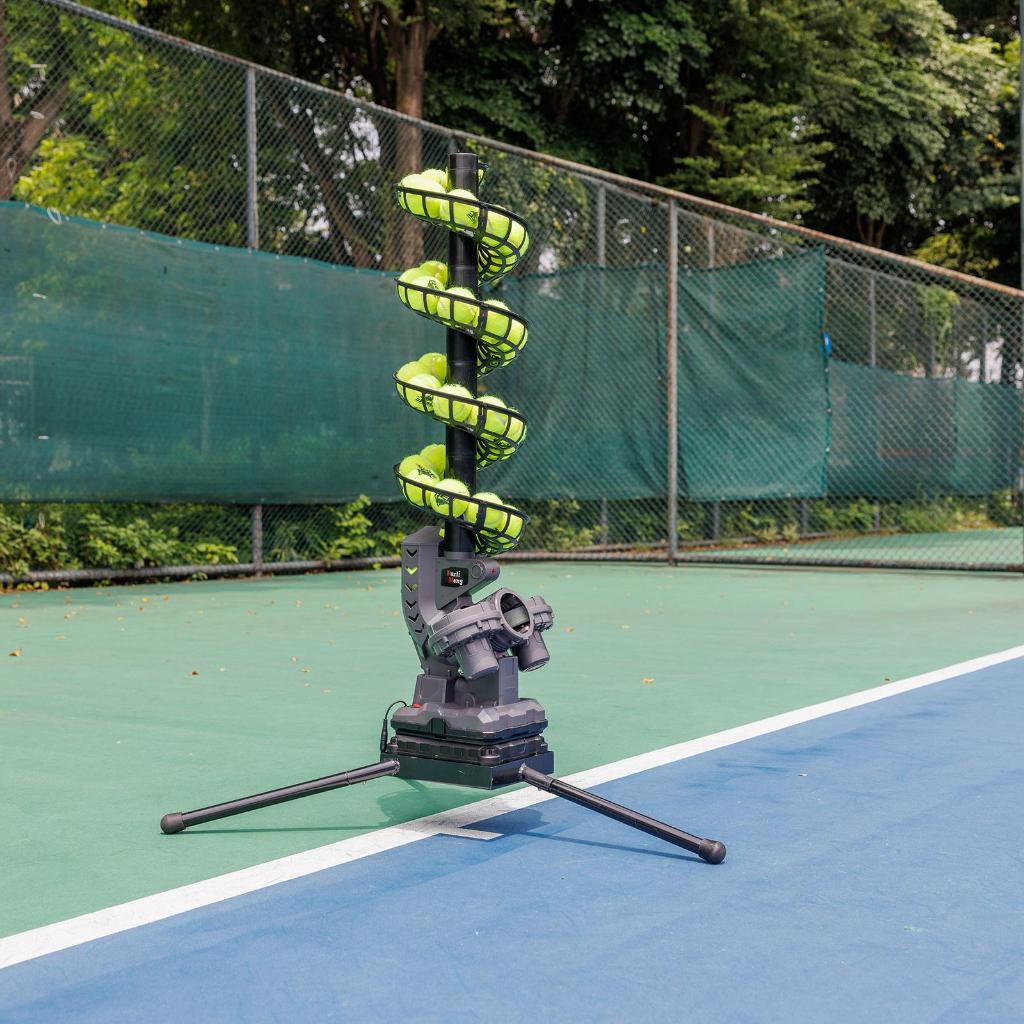 Jual Tennis Padel Portable Pitching Machine - Long Range & Auto Swing ...