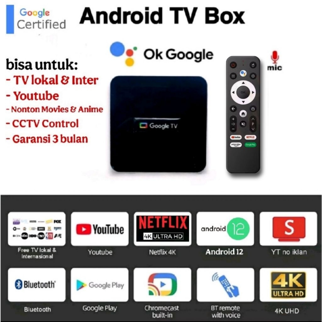 Jual STB Android TV Terlengkap & Harga Terbaru Mei 2026 | Shopee Indonesia