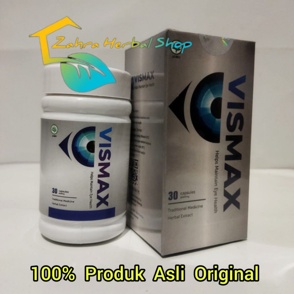 Jual VISMAX ASLI ORIGINAL OBAT HERBAL MENGOBATI MATA MINUS PLUS RABUN ...