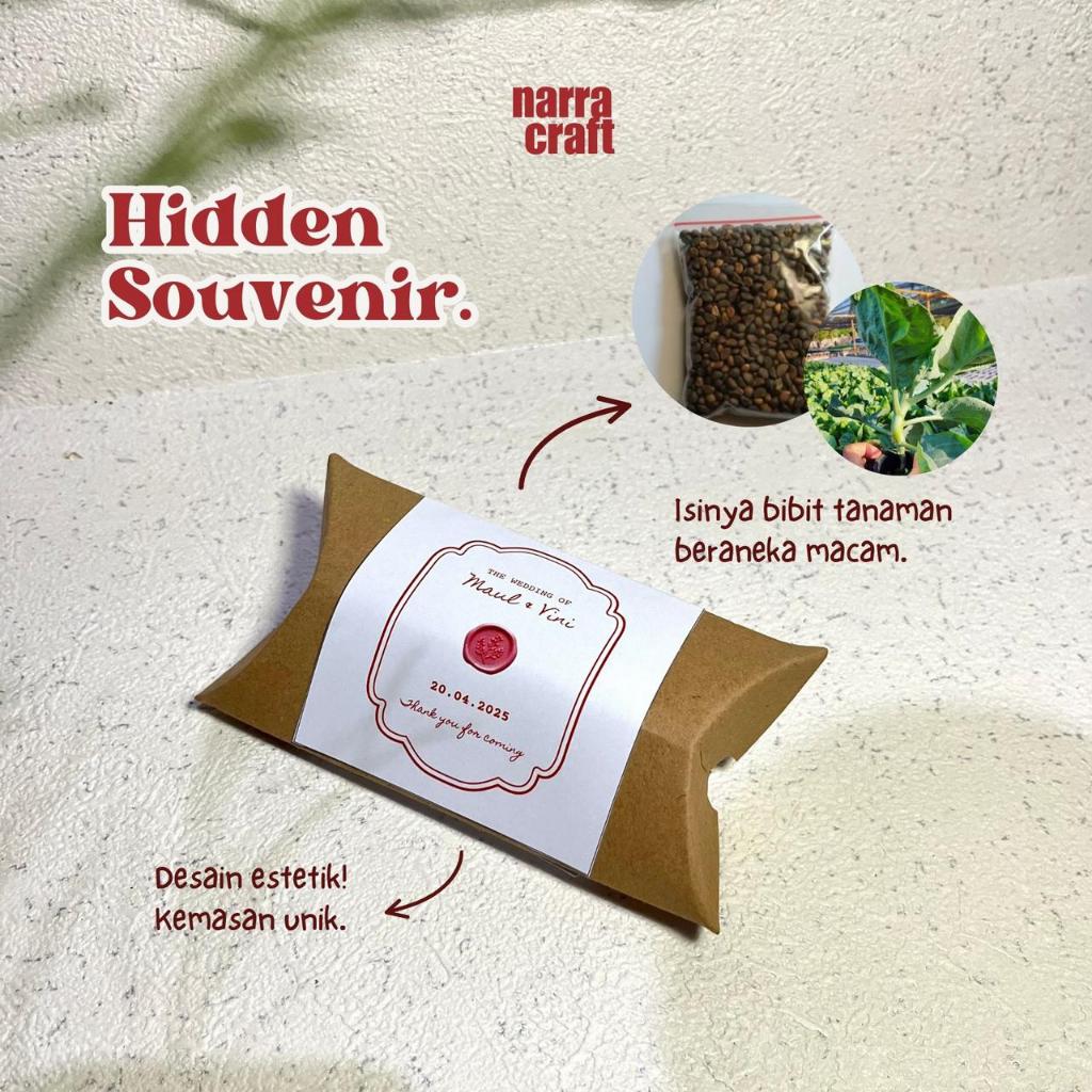 Jual Hidden Souvenir Bibit Tanaman By Narra.Craft | Shopee Indonesia