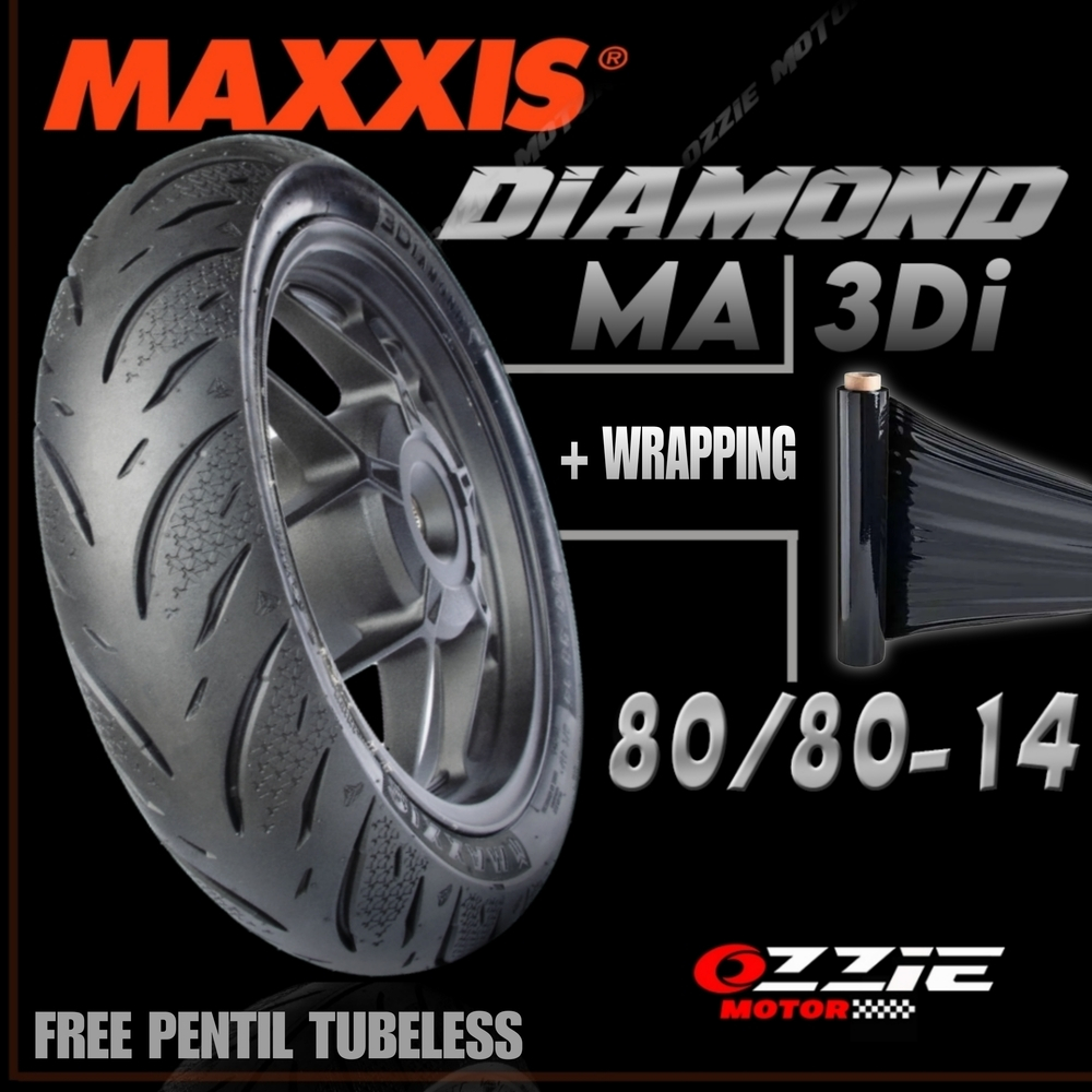 Jual MAXXIS DIAMOND MA-3Di TAHUN PRODUKSI 2025 BAN MOTOR MATIK TUBELESS ...