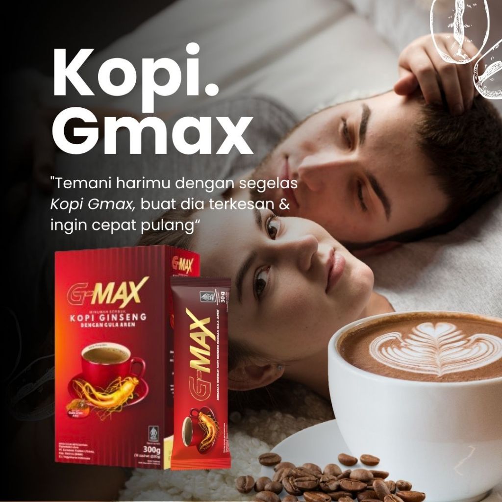 Jual G-MAX Kopi Penambah Stamina Pria Kopi Kesehatan 100% ORIGINAL ...