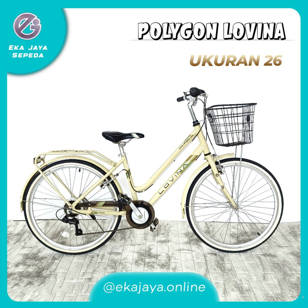 Jual Sepeda Mini / City Bike Ukuran 26 Inch POLYGON LOVINA [SECOND ...