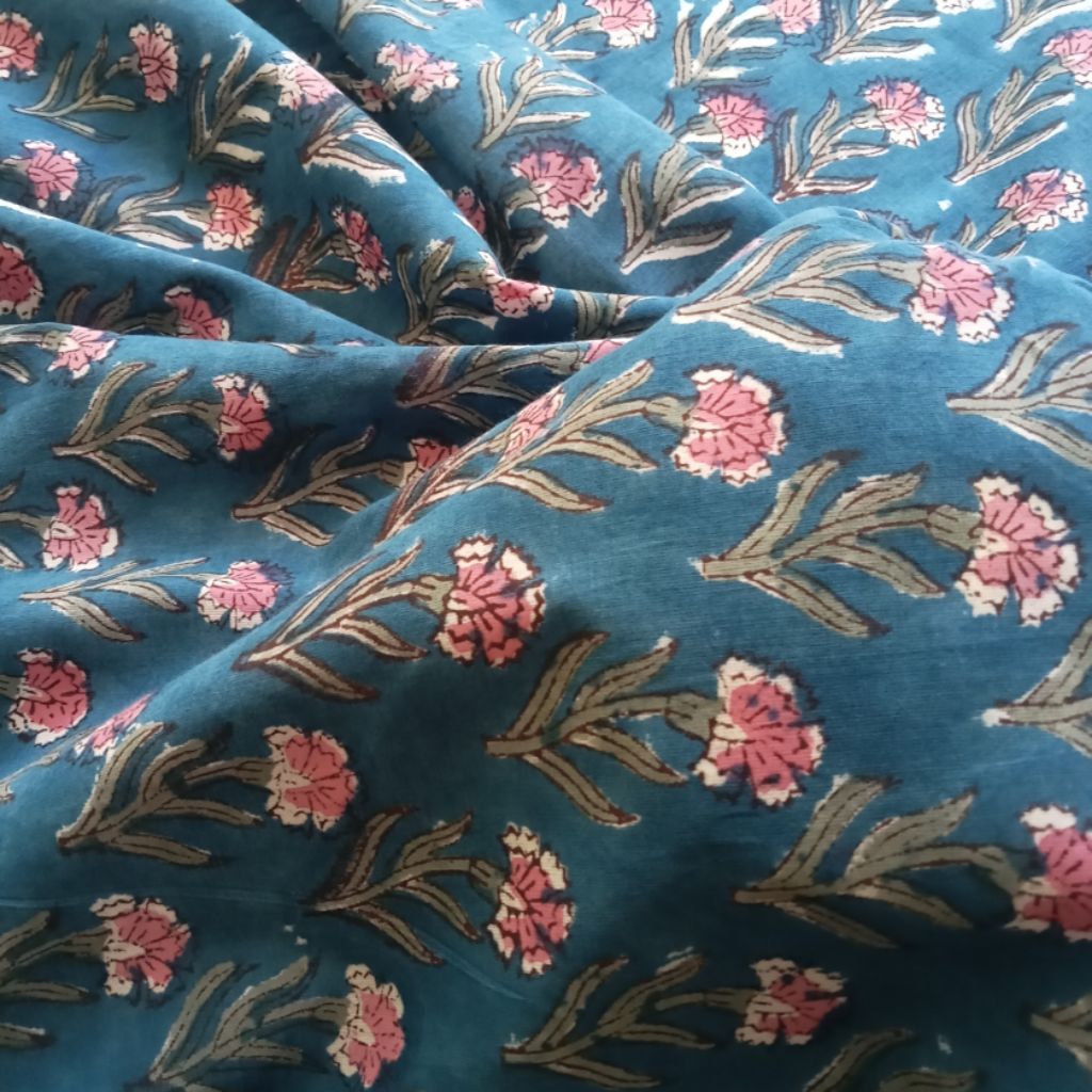 Jual Kain katun Kain India Hand Block Print From INDIA dijual per 50cm ...