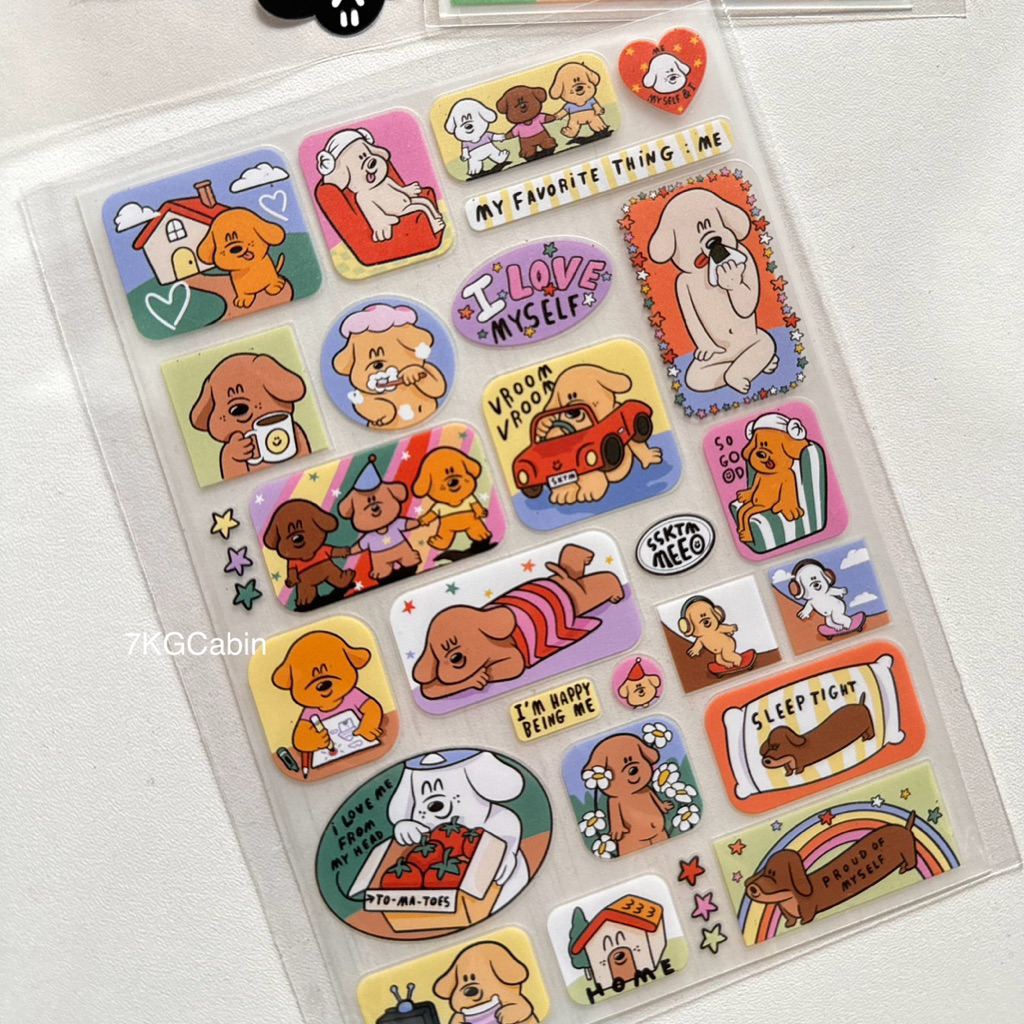 Jual [READY STOCK] Sticker Sheet ID Card Holder Big Sticker from ...