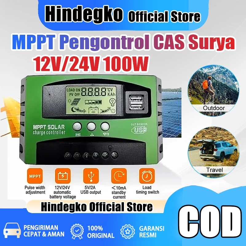 Jual Solar Charge Controller MPPT 2 USB/Solar Charger Controller MPPT ...
