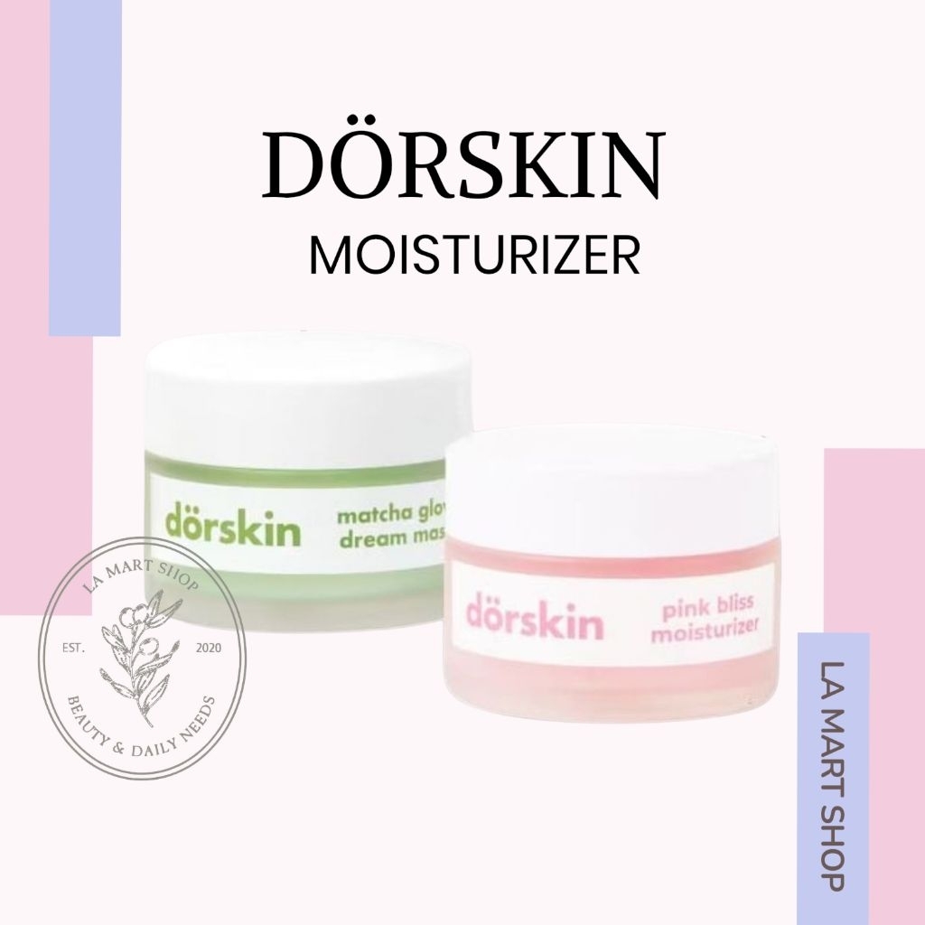 Jual Dorskin Matcha Glow Dream Mask 30GR / Dorskin Moisturizer ...