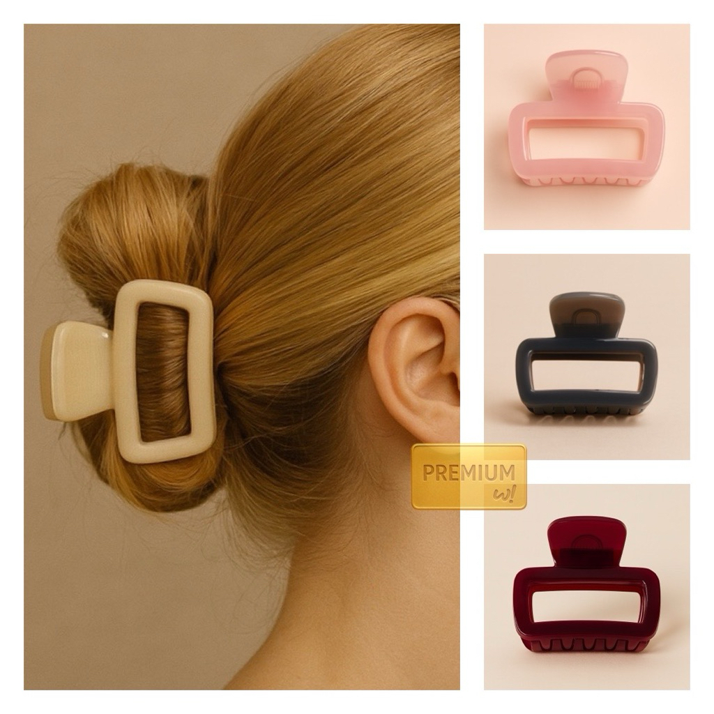 Jual W! Accessories Jepit Rambut Premium Warna 72161700 | Shopee Indonesia