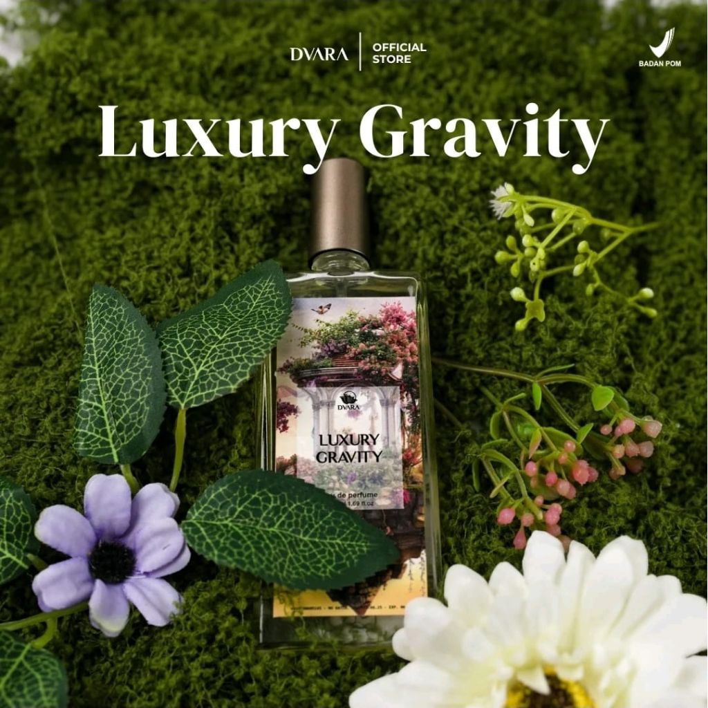 Jual Luxury Gravity DVARA 50ml AMAZING SERIES DENGAN AROMA YANG ELEGAN ...