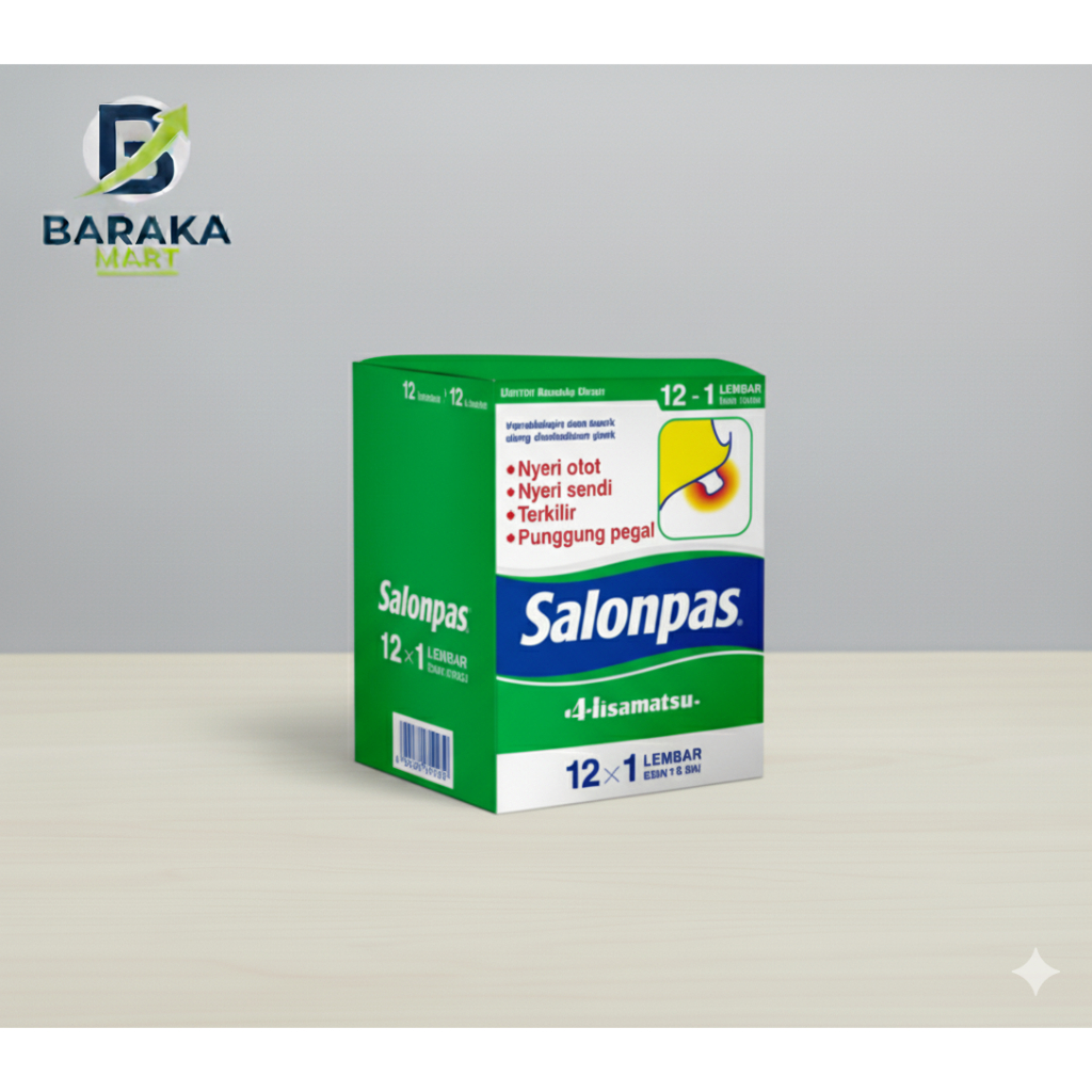 Jual Salonpas Koyo 12 Lembar x 10 Sachet | Pereda Nyeri Otot, Pegal ...